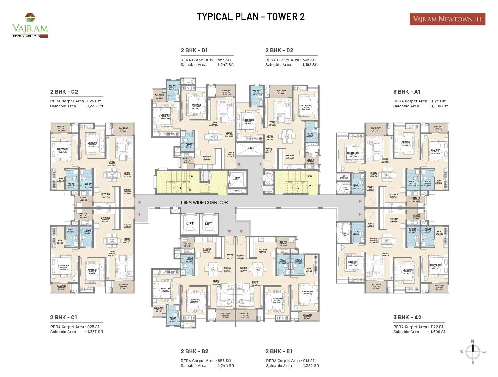 Vajram Newtown - II | Thanisandra Main Road | Millennial Homes – II.