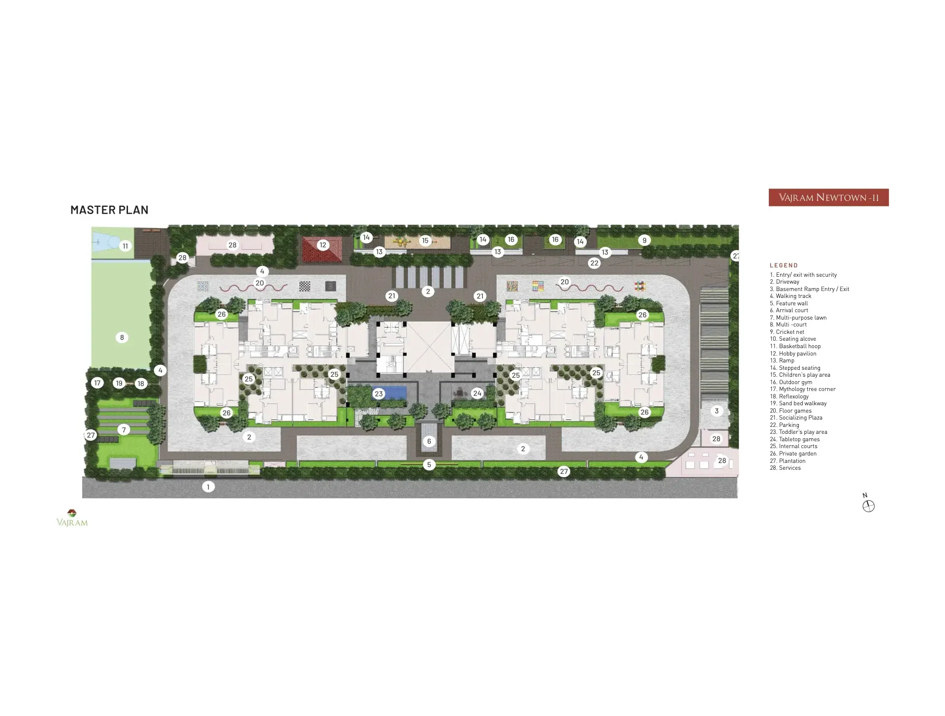 Vajram Newtown - II | Thanisandra Main Road | Millennial Homes – II.