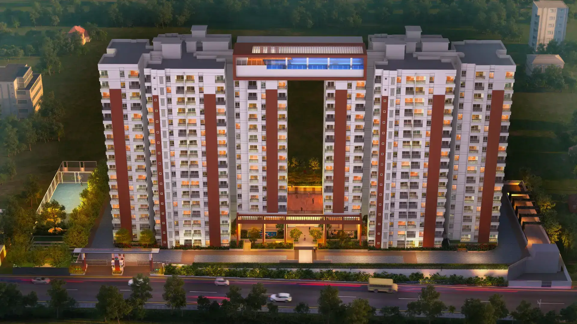 Vajram Newtown - II | Thanisandra Main Road | Millennial Homes – II.